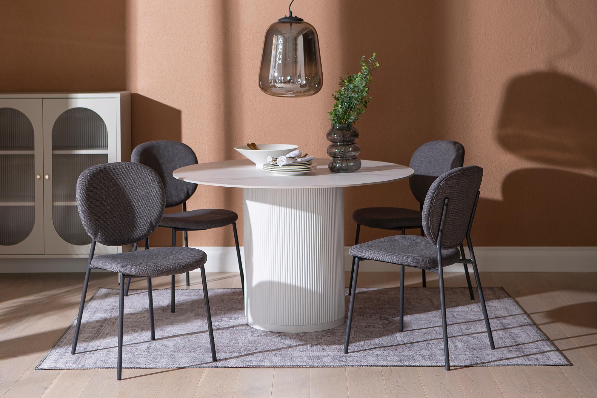 Söögilauakomplekt Kalida & Saga laud + 4 tooli / Masku.ee